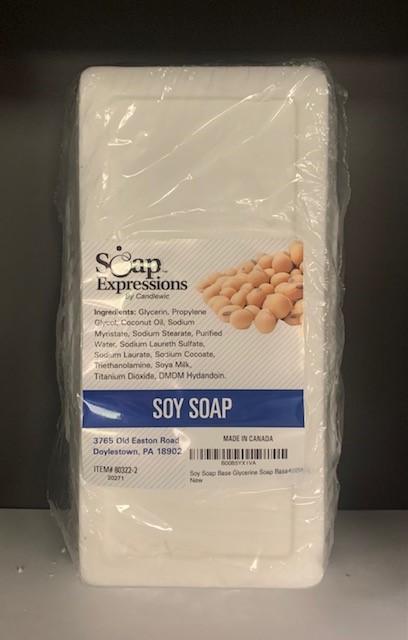 Soy Soap Base - Candlewic: Candle Making Supplies Since 1972