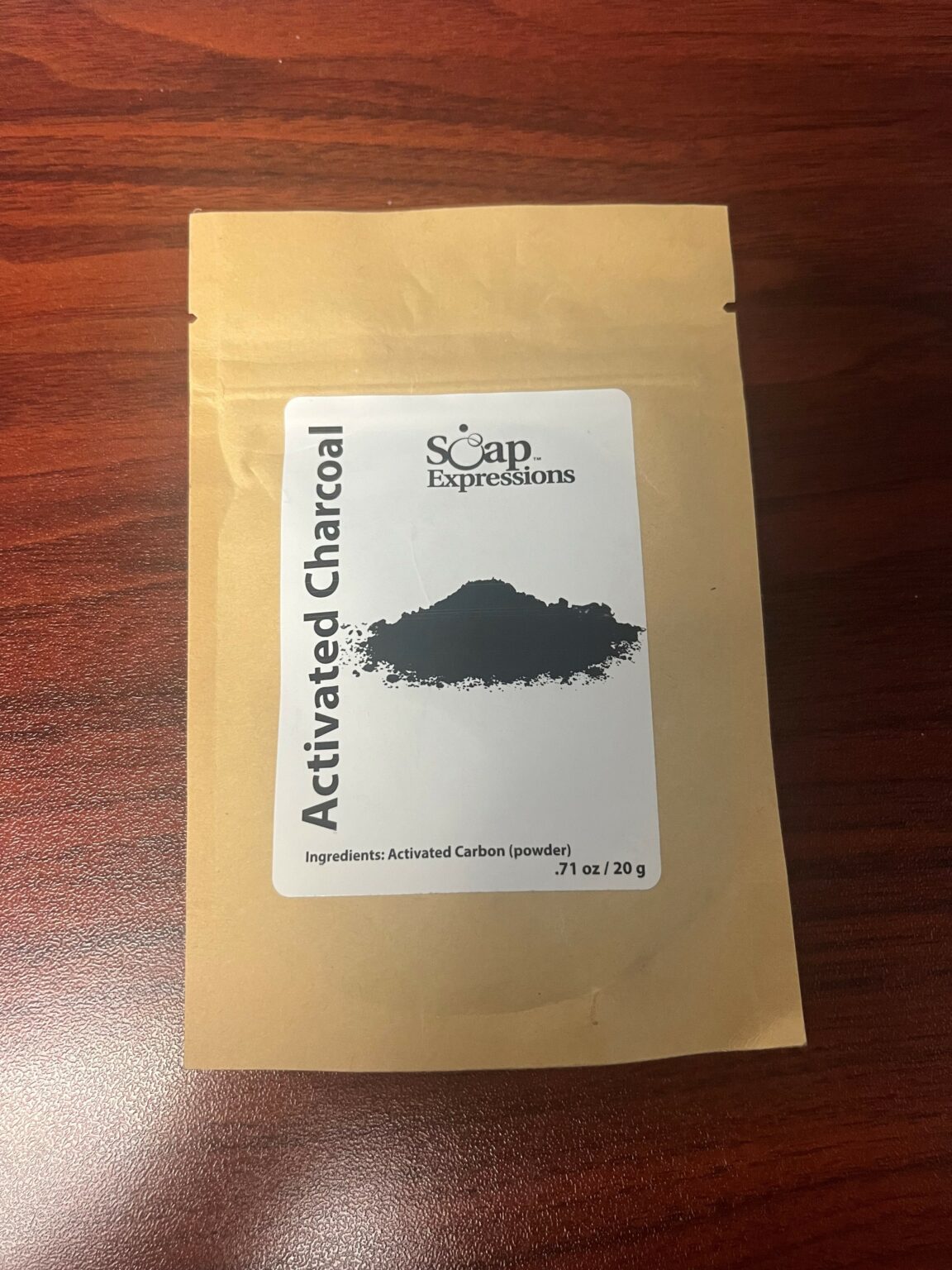 20g Activated Charcoal Powder Pouch - Candlewic: Candle Making Supplies ...